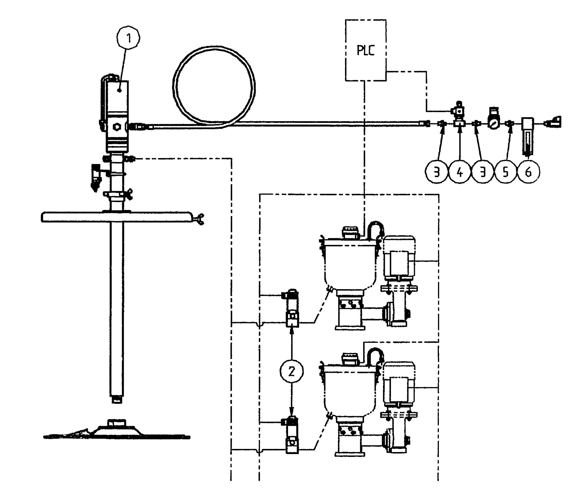 System for automatic replenishment of several lubricators | Assalub AB ...